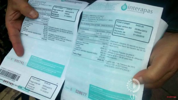 INTERAPAS propone incrementar un 15% la tarifa del agua, aunque "no es ...