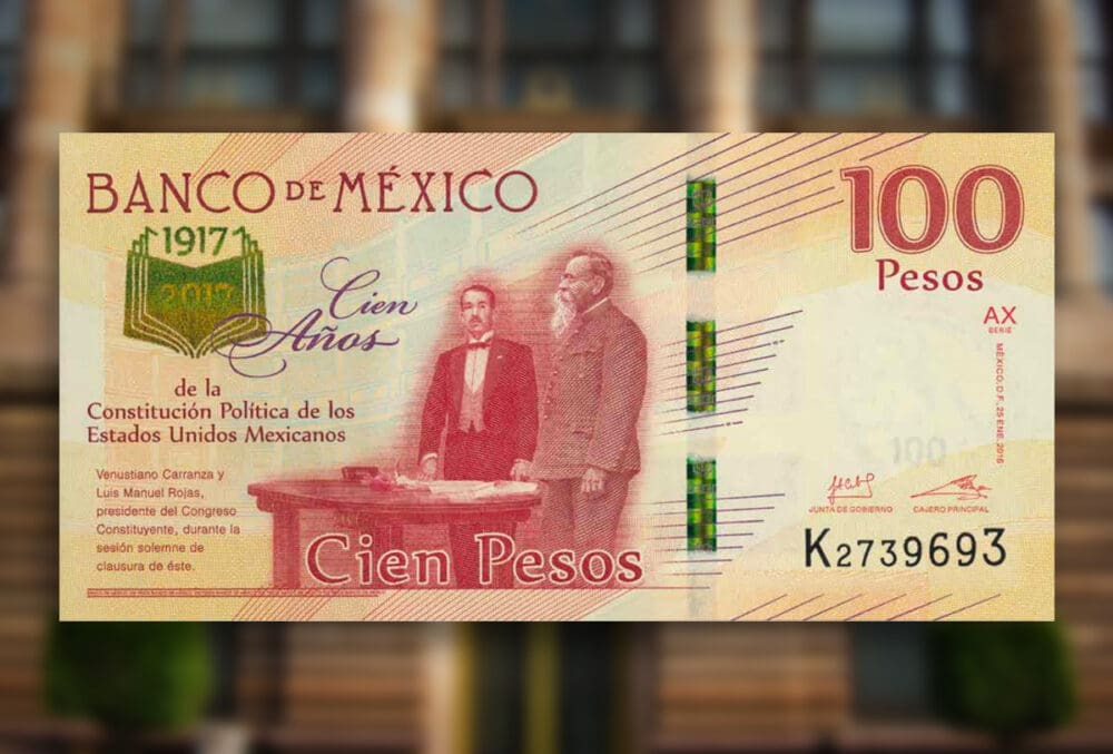 En 5 mil pesos, venden billete de $100 conmemorativo - El Radar.mx