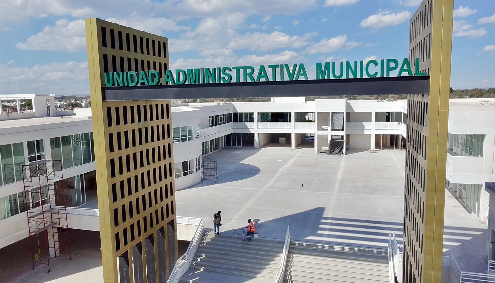 A punto de terminarse, la nueva Unidad Administrativa Municipal en ...